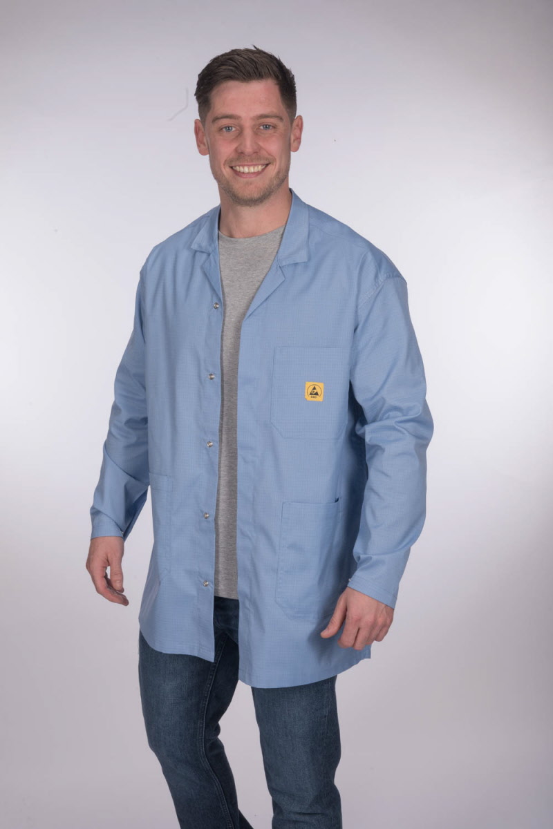 ESD Lab Coats 1/2 Length