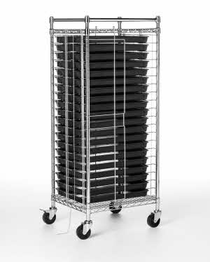 ESD and Cleanroom Steel Wire Smart Cart